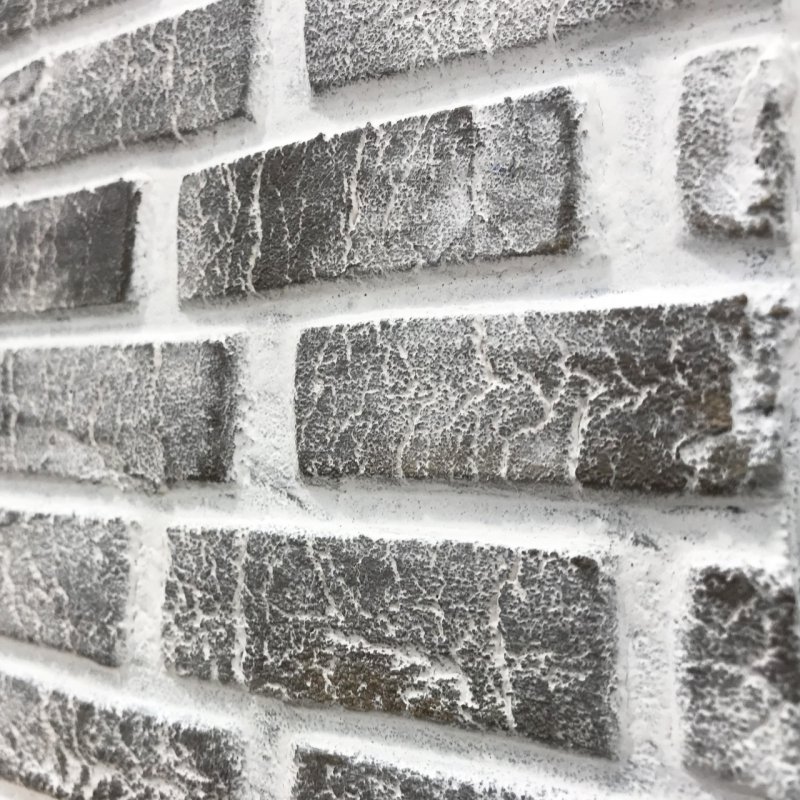 How to make an imitation of a brick wall from a plaster